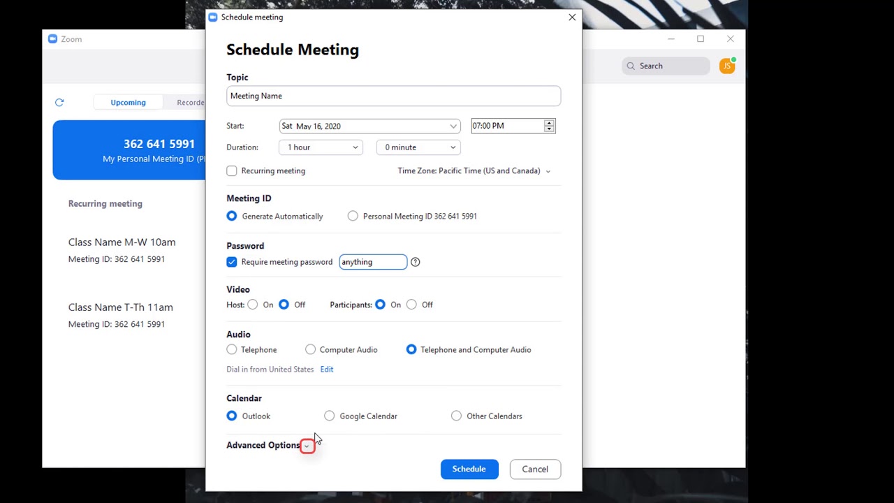 Zoom-Password Protected Link - YouTube