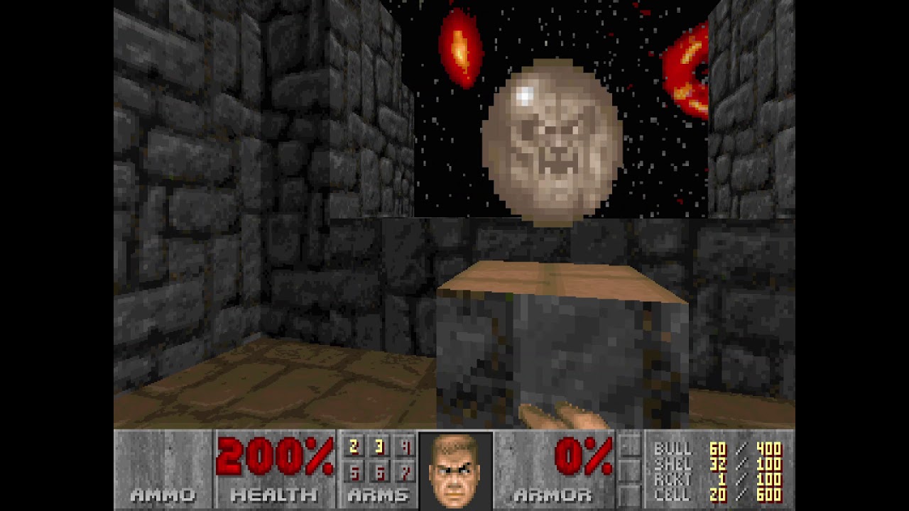 Final Doom TNT level 19, Shipping/Respawning: Keys, Items, Secrets ...