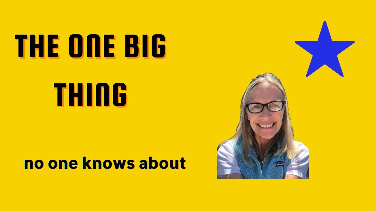 The One Big Thing! - YouTube