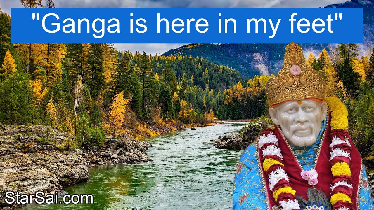 Sai Baba Miracle: How Ganga water flows from Sai's holy toes for Das ...