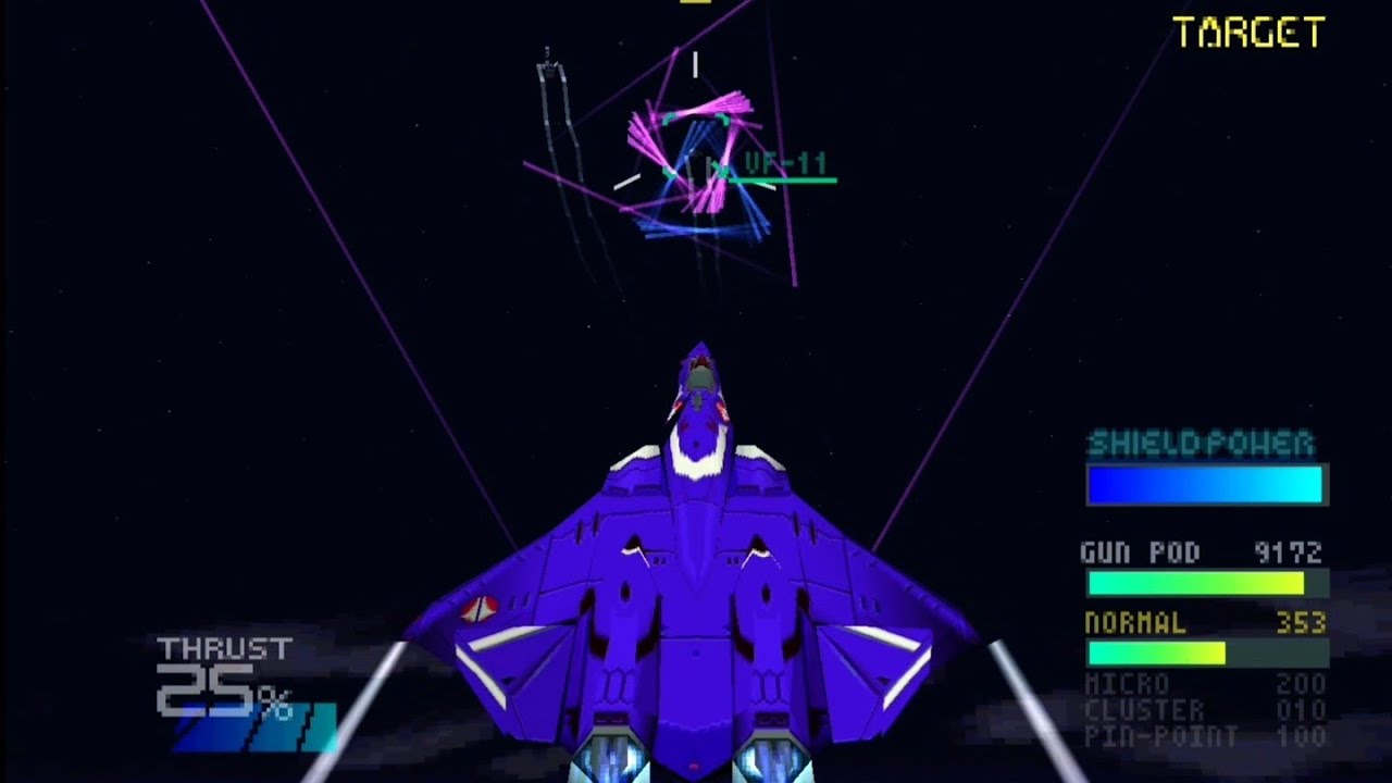 RETRO GAME PSX MACROSS VFX-2 MISSION 01 GIGANT LULLABY [ VF-22 ...