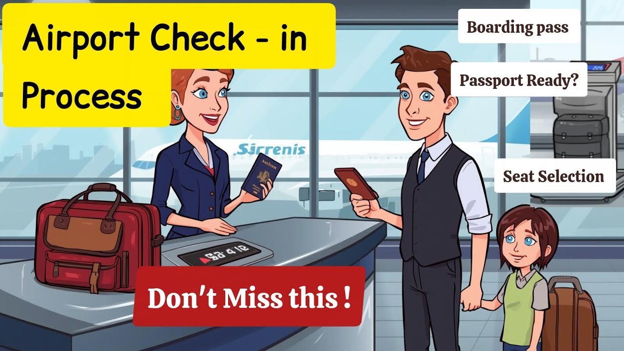 Airport Check- In Process Explained Step by Step | Beginner-Friendly ...