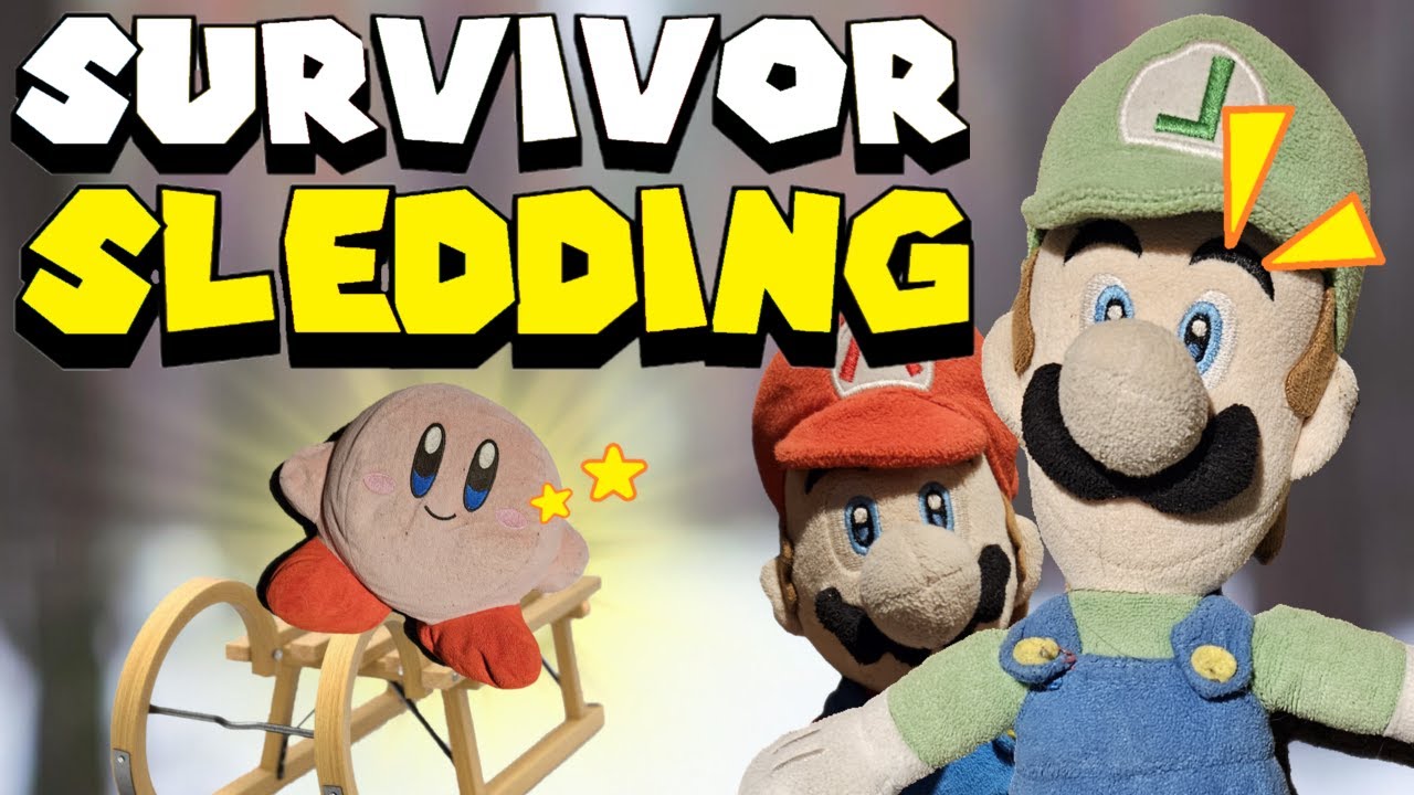 Mario Plush Survivor: Hot n Cold "The Sled Race" #3 - YouTube