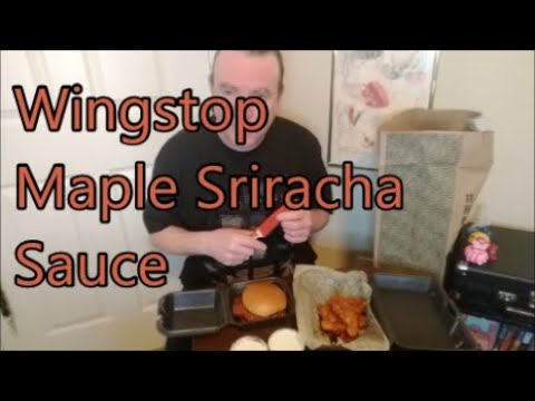 Wingstop - Maple Sriracha Sauce Review - YouTube