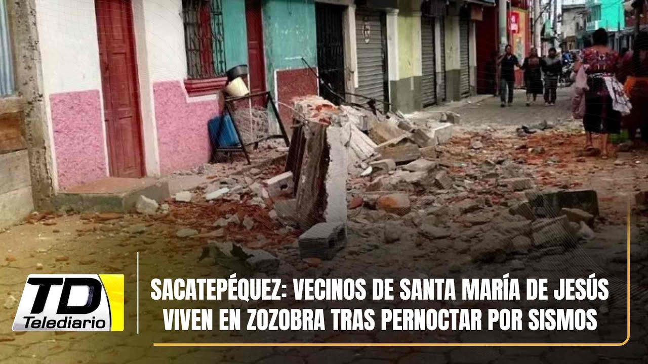 Sacatepéquez: Vecinos de Santa María de Jesús viven en zozobra tras ...
