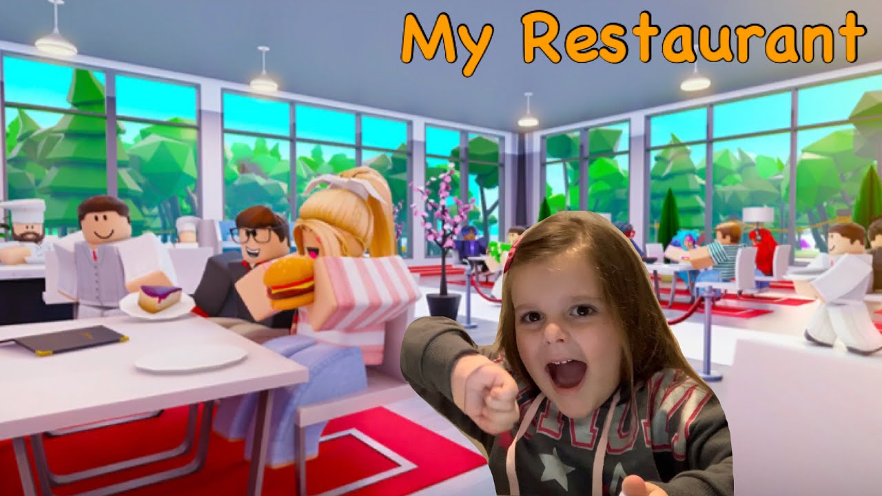 ABRIMOS UM RESTAURANTE / My Restaurant ROBLOX - YouTube