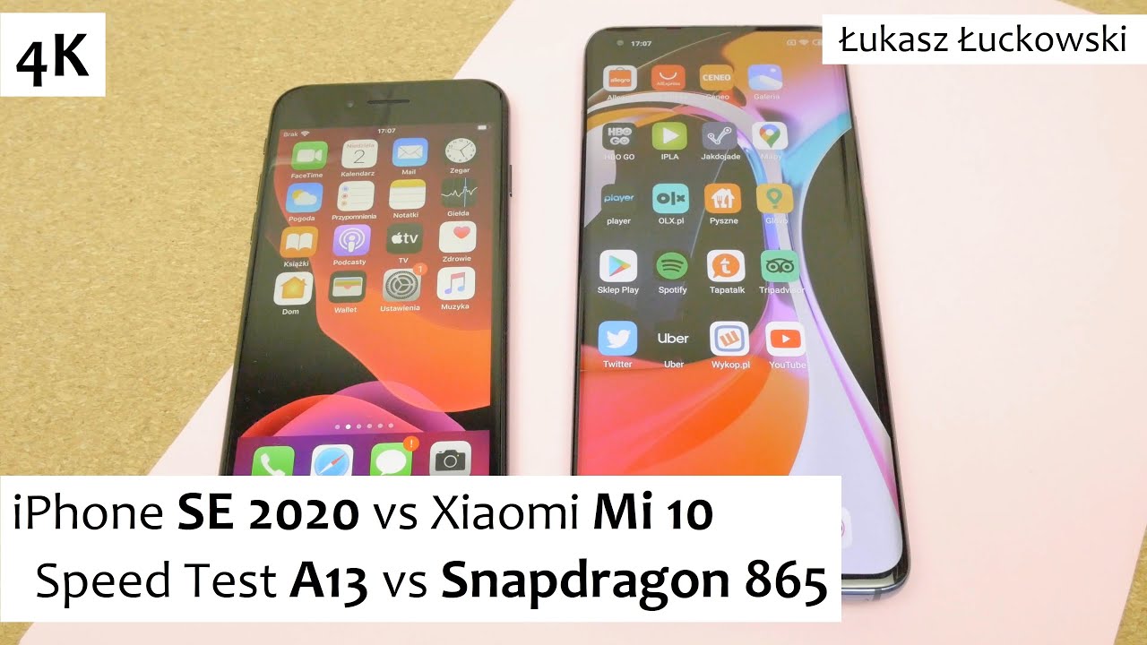 iPhone SE 2020 vs Xiaomi Mi 10 | Speed Test | A13 Bionic vs Snapdragon ...