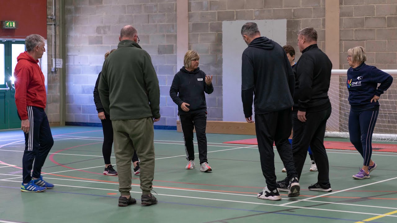 Stokesley Walking Football Club - Margaret’s Story - YouTube