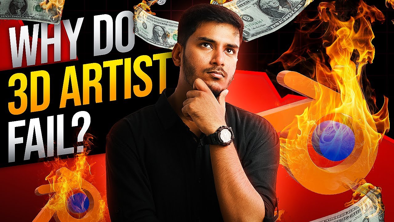 The 7 Biggest Mistakes of A Beginner 3D Artist | Why you Fail? - YouTube