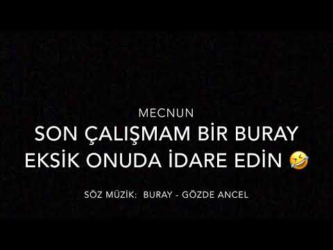 MECNUN  (cover) buray sevdalar sevdalar