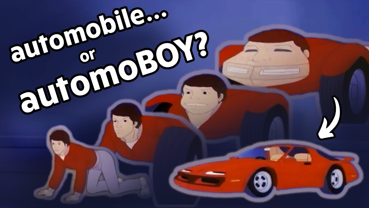 The boy who transforms into a car - YouTube