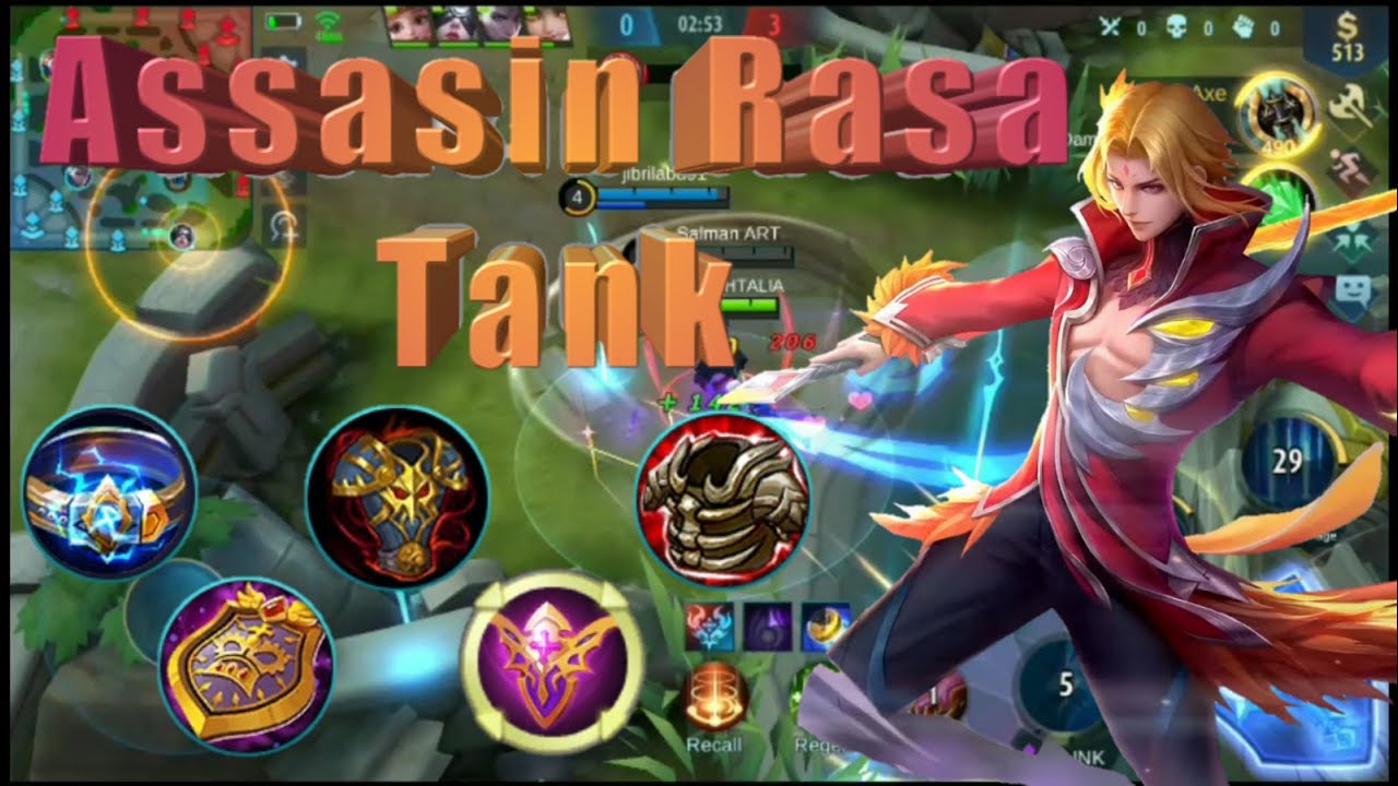 LING GAMEPLAY BUILD TANK | MOBILE LEGENDS : BANG BANG - YouTube