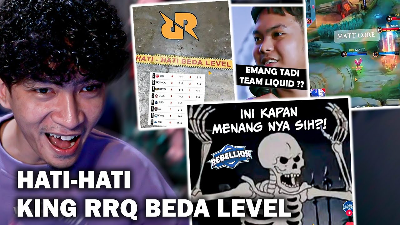 Matt Core, RRQ Idok Taunting Team Liquid, Meme RBL di MPL - Meme ML ...