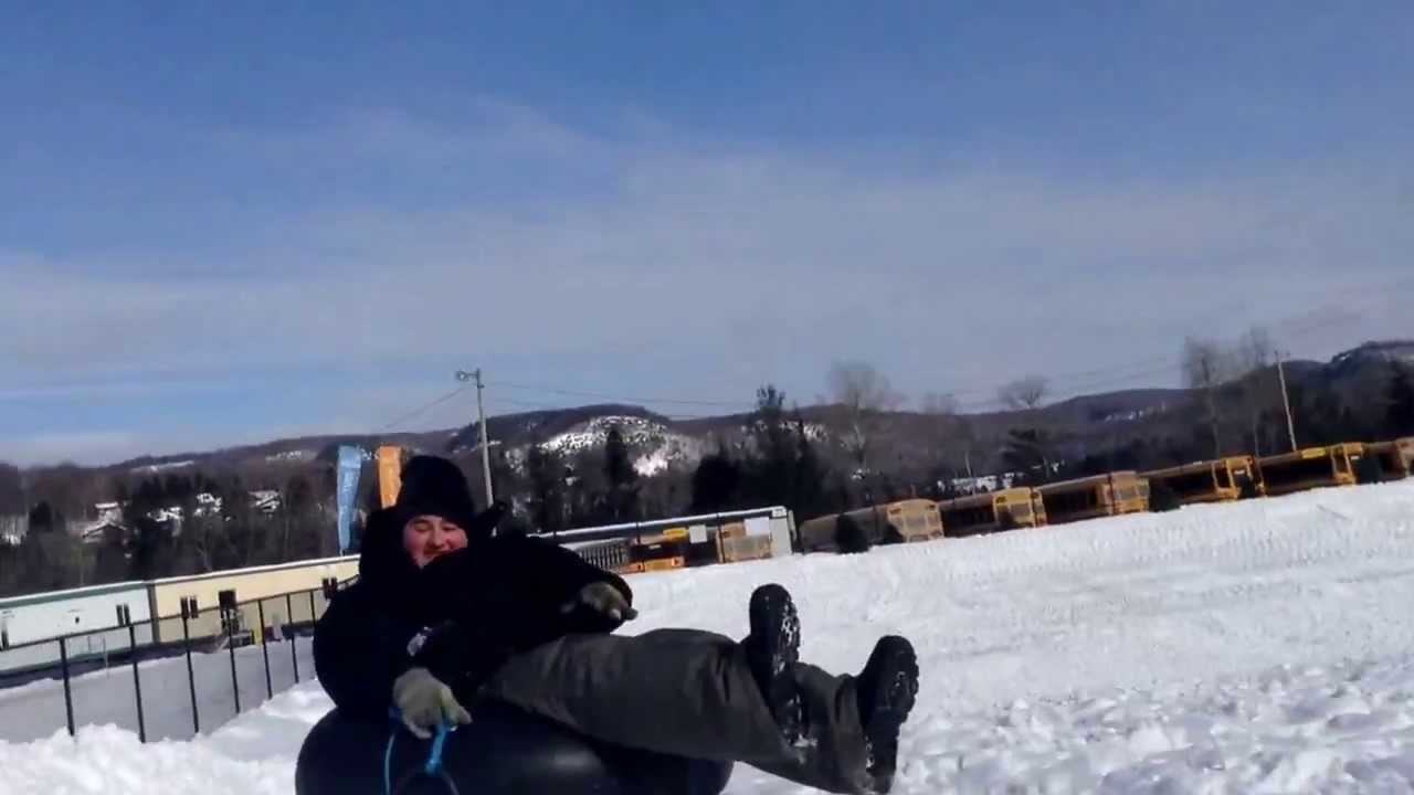 Tubing at Mont-Avila - YouTube