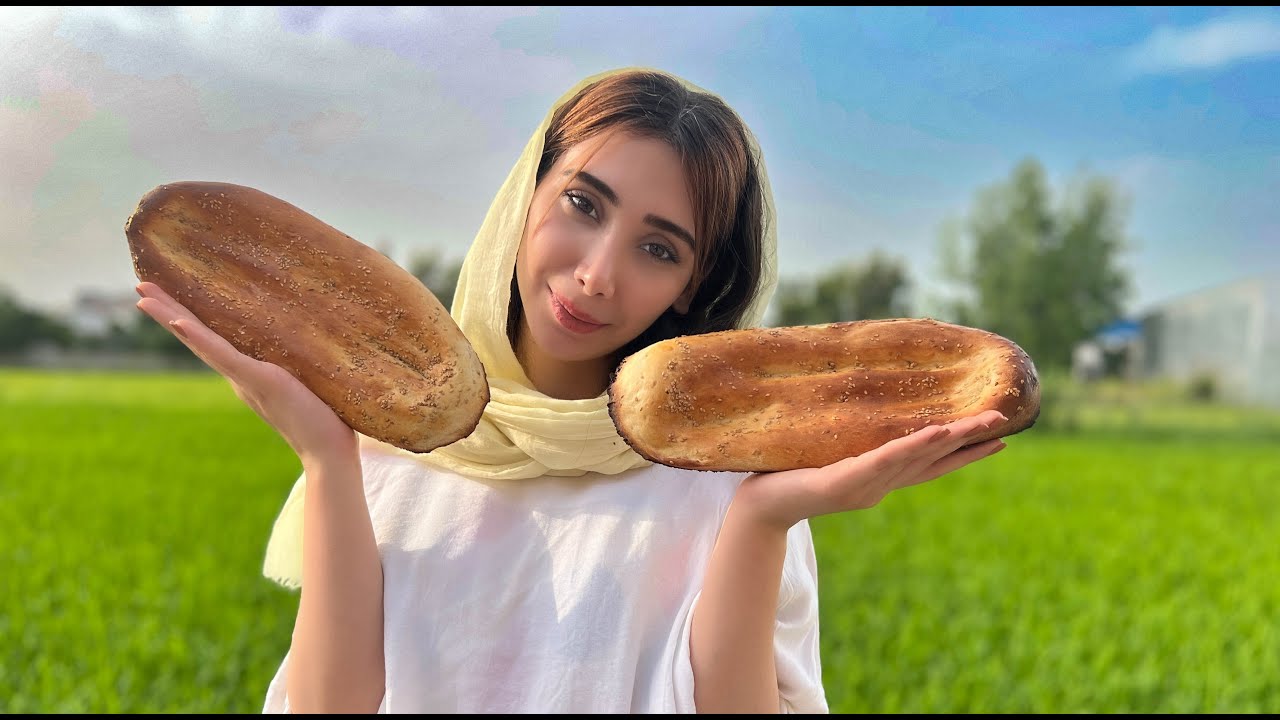 Traditional Persian Claw puller Bread Recipe (Nan Panje Kesh) - - YouTube