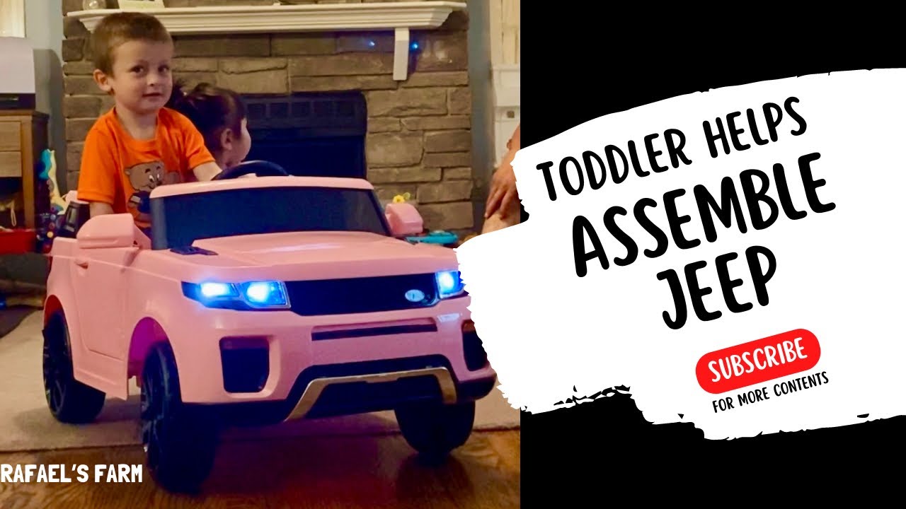 Putting Together the New Jeep | Video for Kids and Toddlers | #short ...