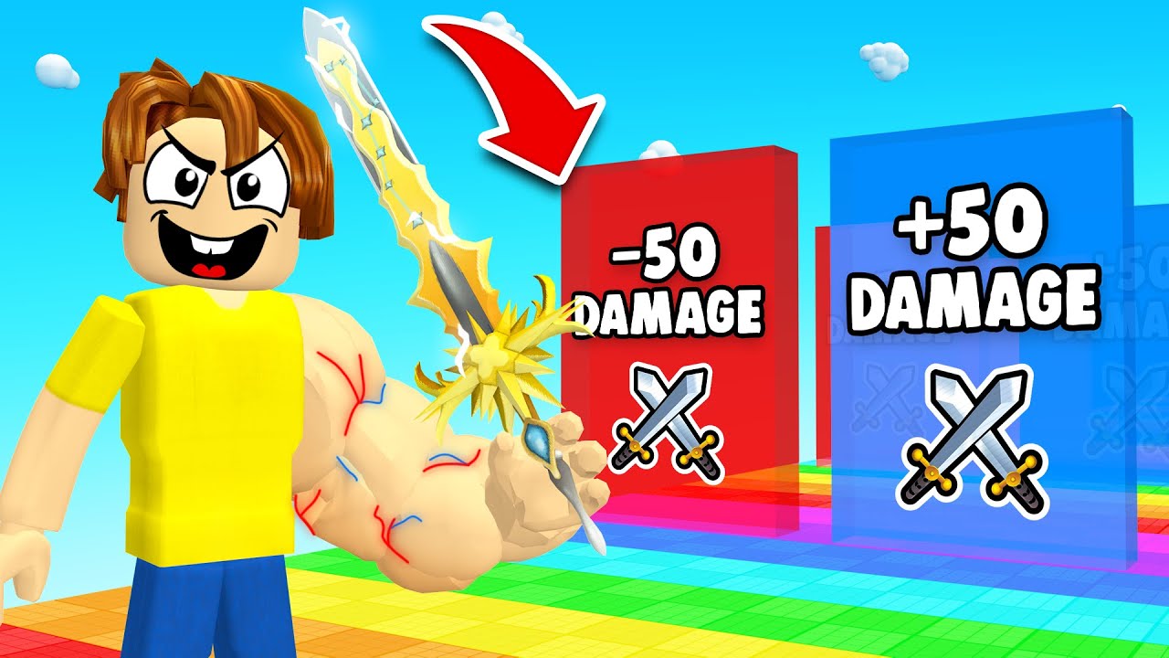 +1 DAMAGE Every SECOND! (Roblox) - YouTube