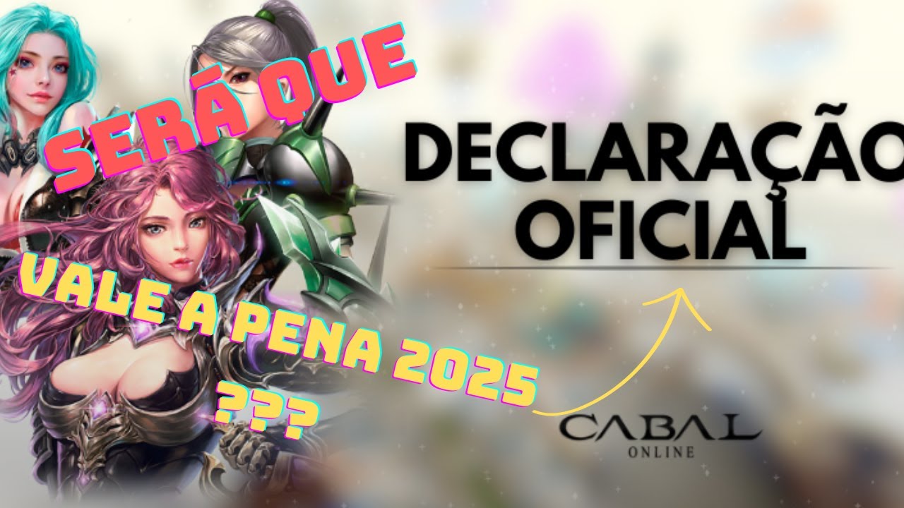 Cabal online 2025 será que ainda vale a pena? 4k - YouTube