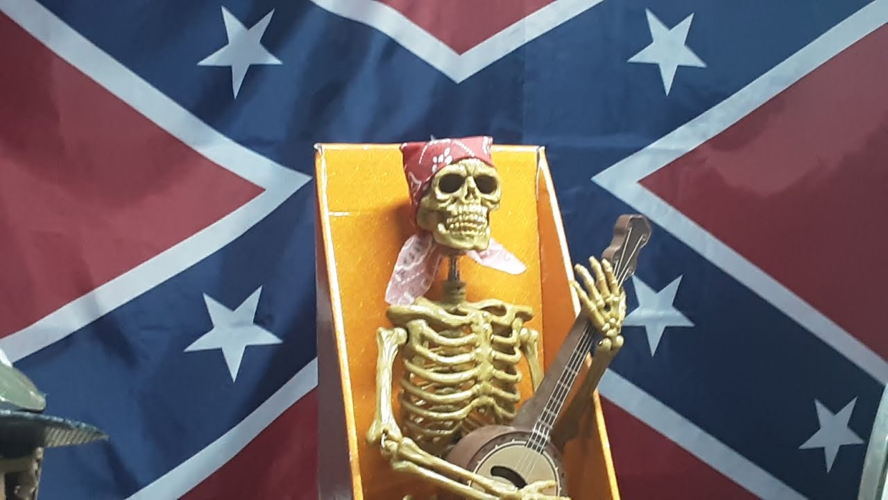 Magic Power* 2018 animated tabletop skeleton banjo player ((zombie ...