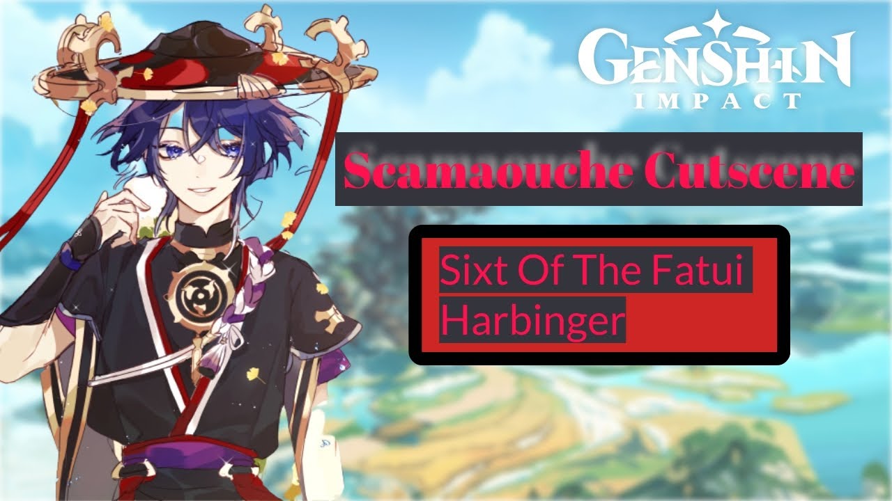 Scaramouche Cool Cutscene-Genshin Impact - YouTube
