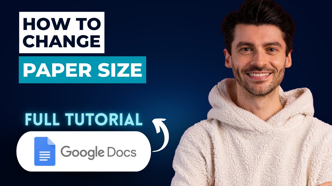 How to Change Paper Size in Google Docs [2026 Guide] - YouTube
