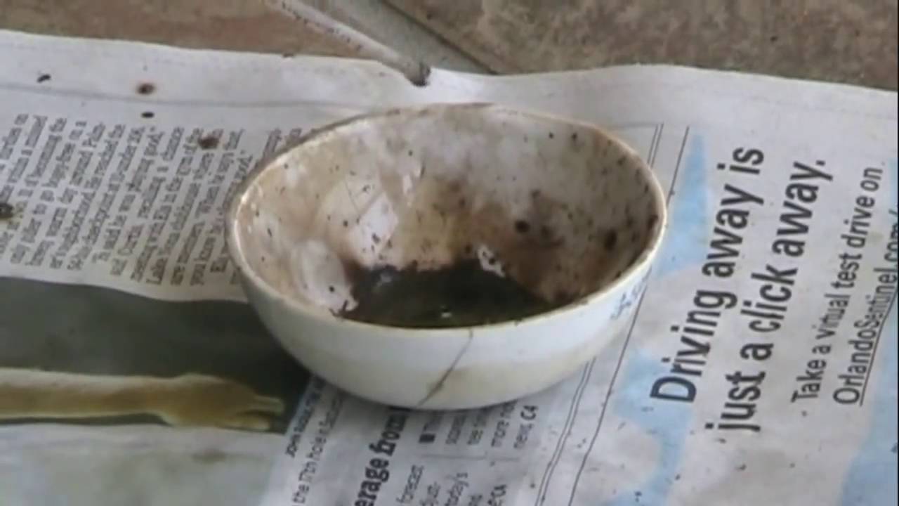 Manganese Heptoxide Synthesis and Reactions - YouTube