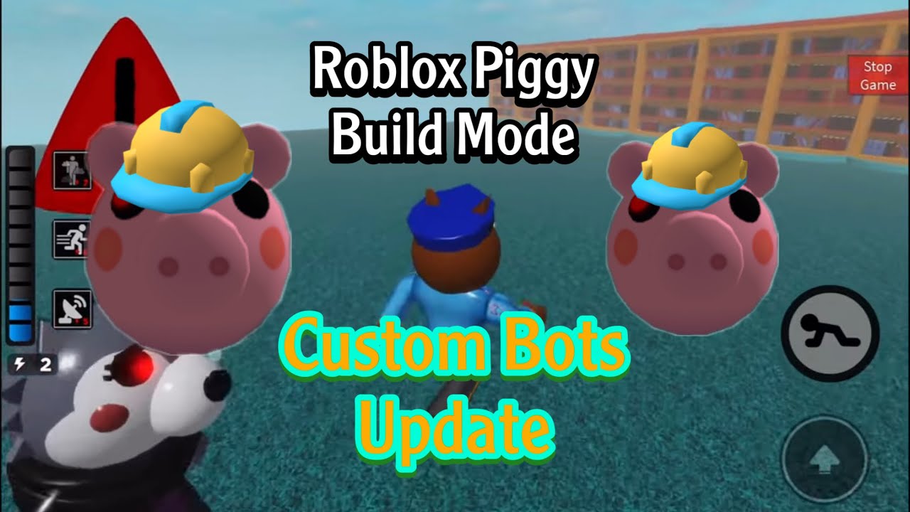 Custom bots update in Roblox Piggy Build Mode! - YouTube