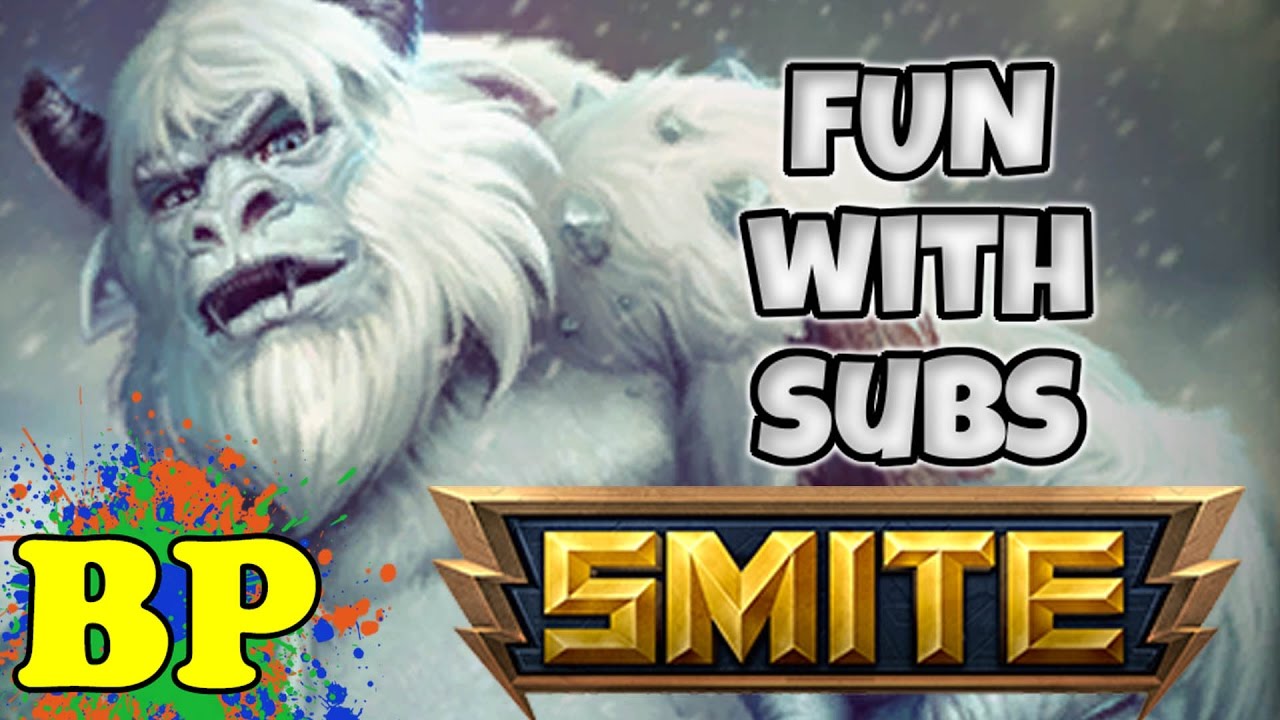 SMITE | Fun with Subs | Joust Domination with Kumbhalayan Yeti! - YouTube