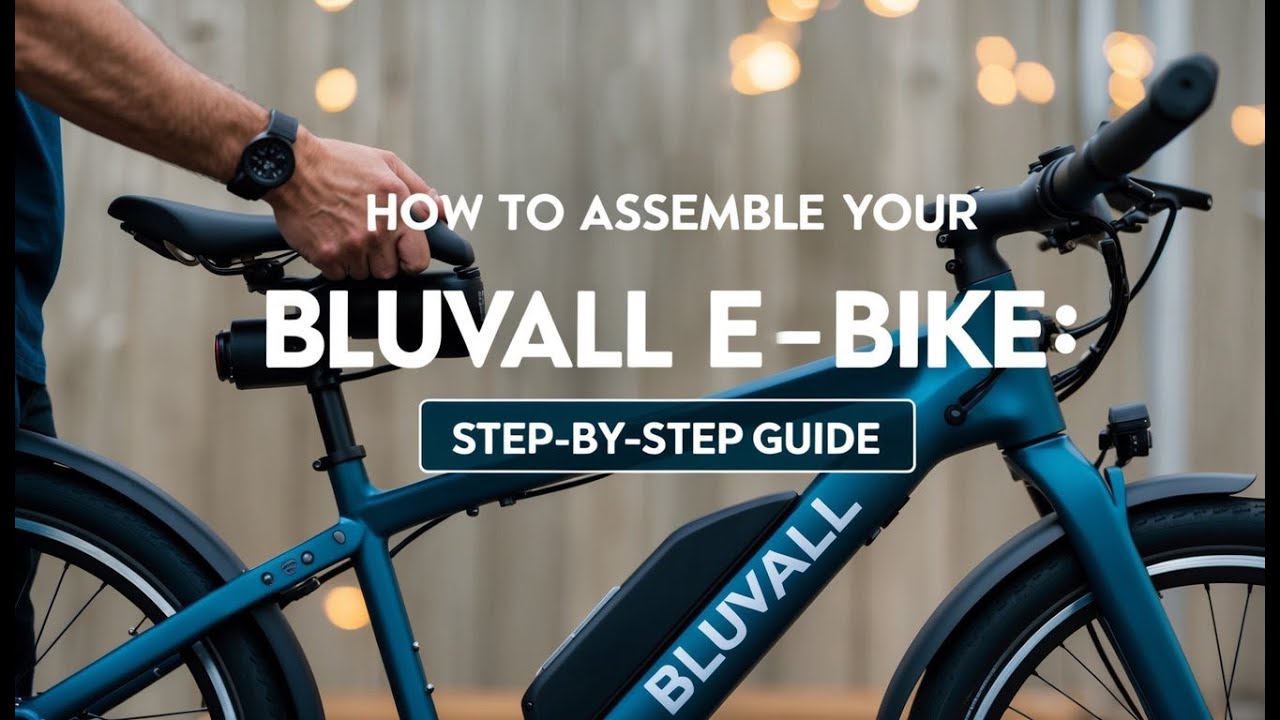 How to Assemble Your Bluvall E-Bike: Step-by-Step Guide for Models B1, B1 Pro, V1, F1, F1 Pro ...