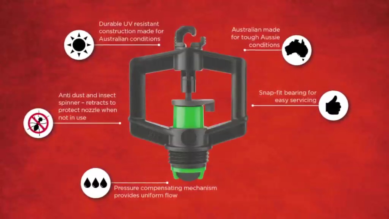Toro Waterbird Mini Sprinklers - YouTube