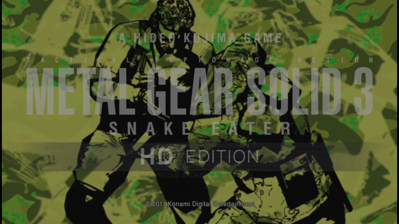 PS3 METAL GEAR SOLID 3 SNAKE EATER HD EDITION 016 restart - YouTube