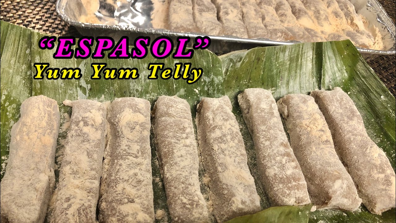 ESPASOL Easy to make and very delicious #047 - YouTube
