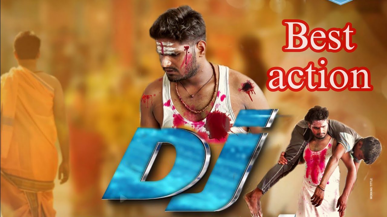 Dj Movie Climax Fight Scene || South movie clip 2023 Kechaoda boy - YouTube