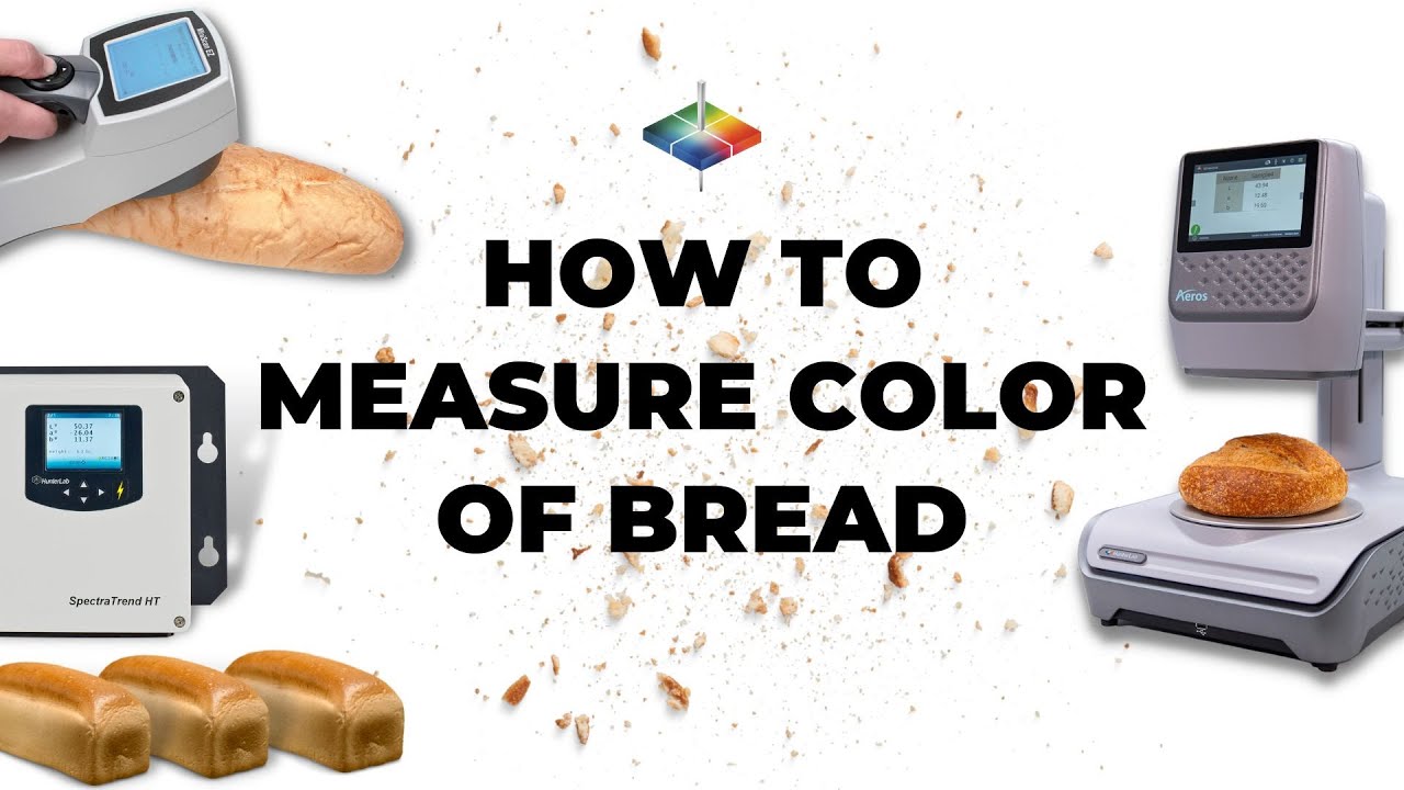 How to measure color of Bread - YouTube
