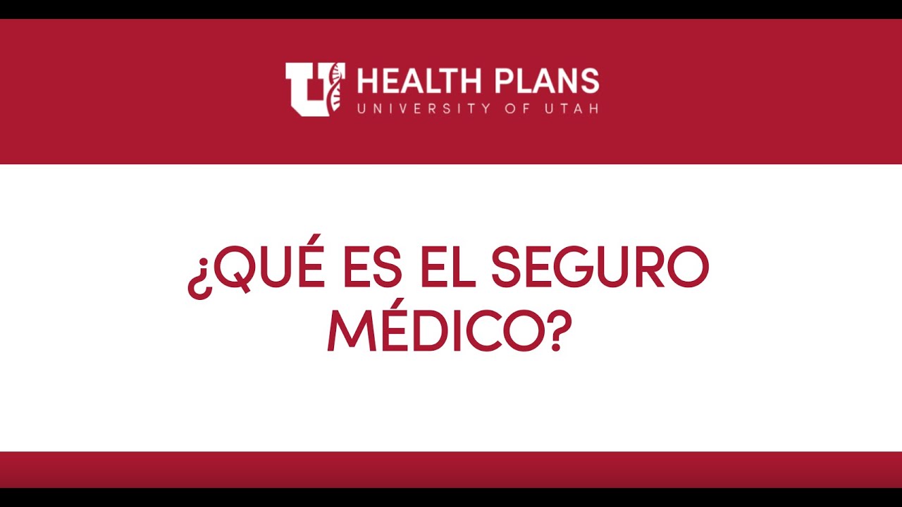 Spanish- What is Health Insurance? - YouTube