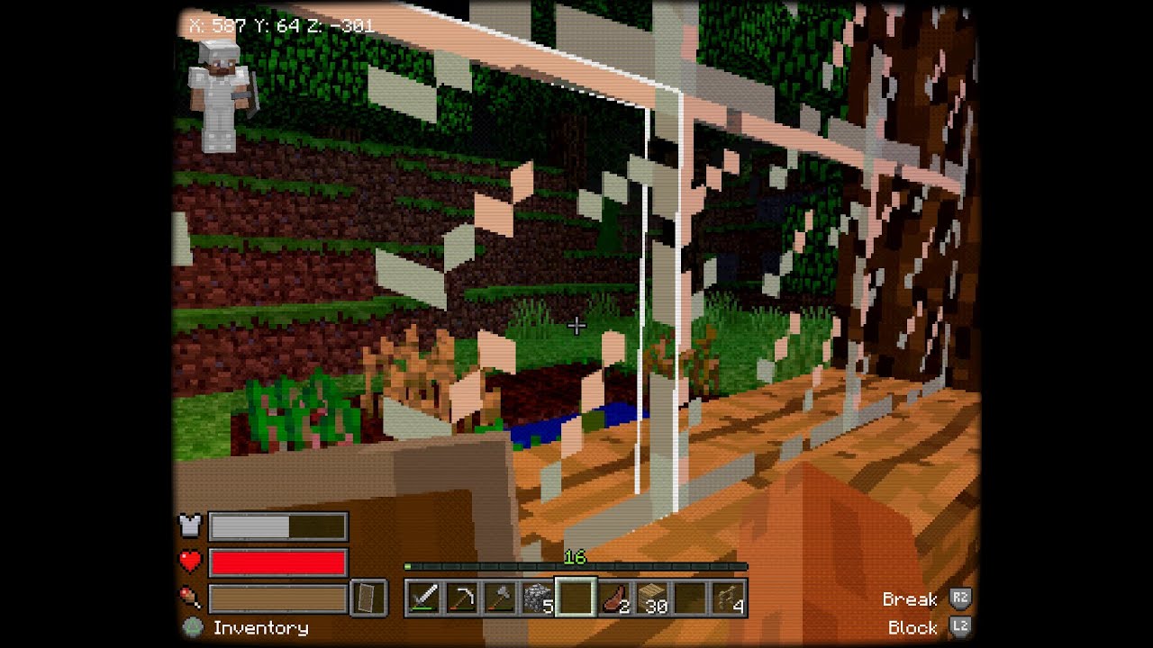 Minecraft Psx (Playstation 1 Edition) is amazing - YouTube