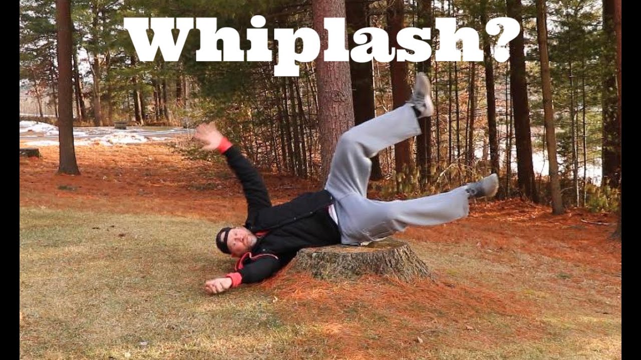 I got Whiplash from tripping on a tree stump?! - YouTube