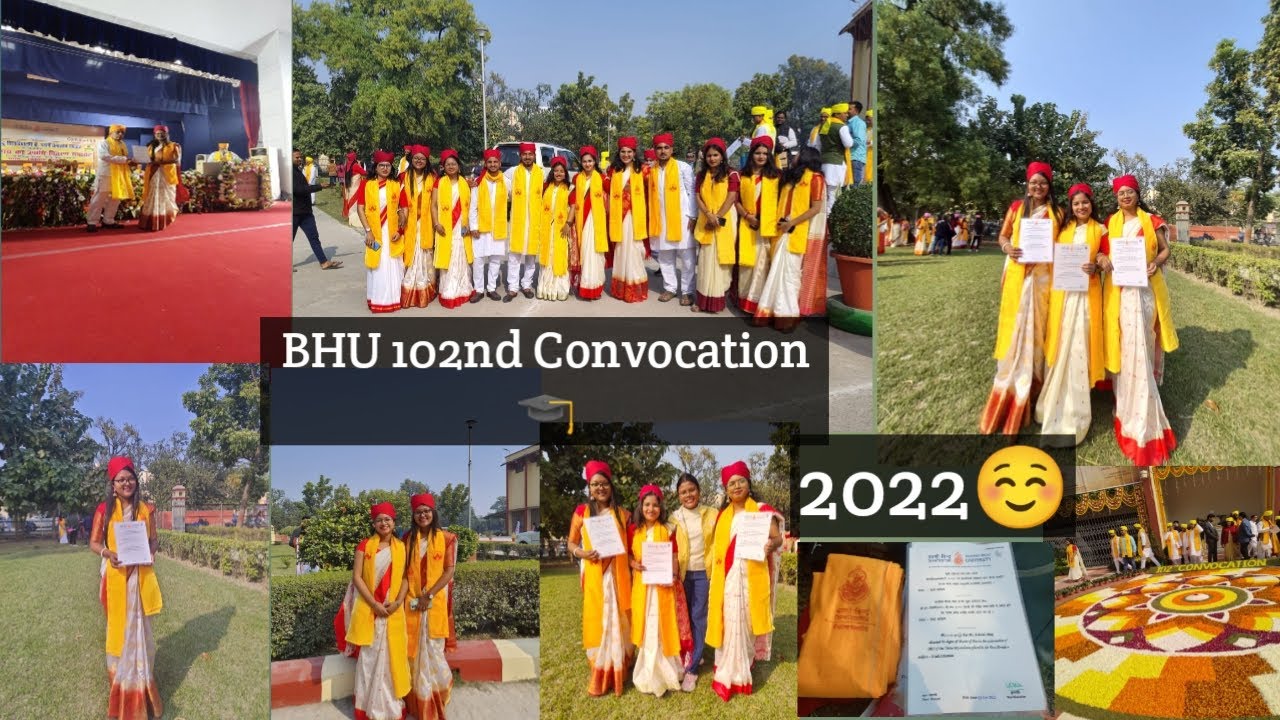 BHU 102nd Convocation 2022 || दीक्षांत समारोह || #convocation # ...
