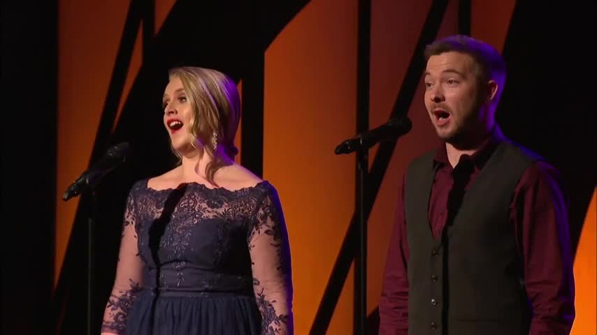 Steffan Prys Roberts, Sioned Gwen a Lleisiau Menlli - Rho Dy Law - YouTube