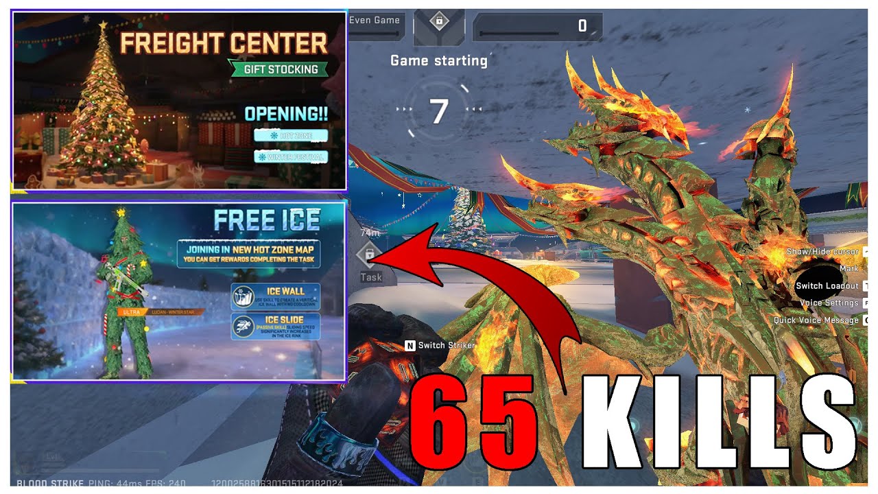 បាញ់វគ្គទឹកកក NEW FREE Ice MODE l Episode 30 #bloodstrike #rx580 - YouTube