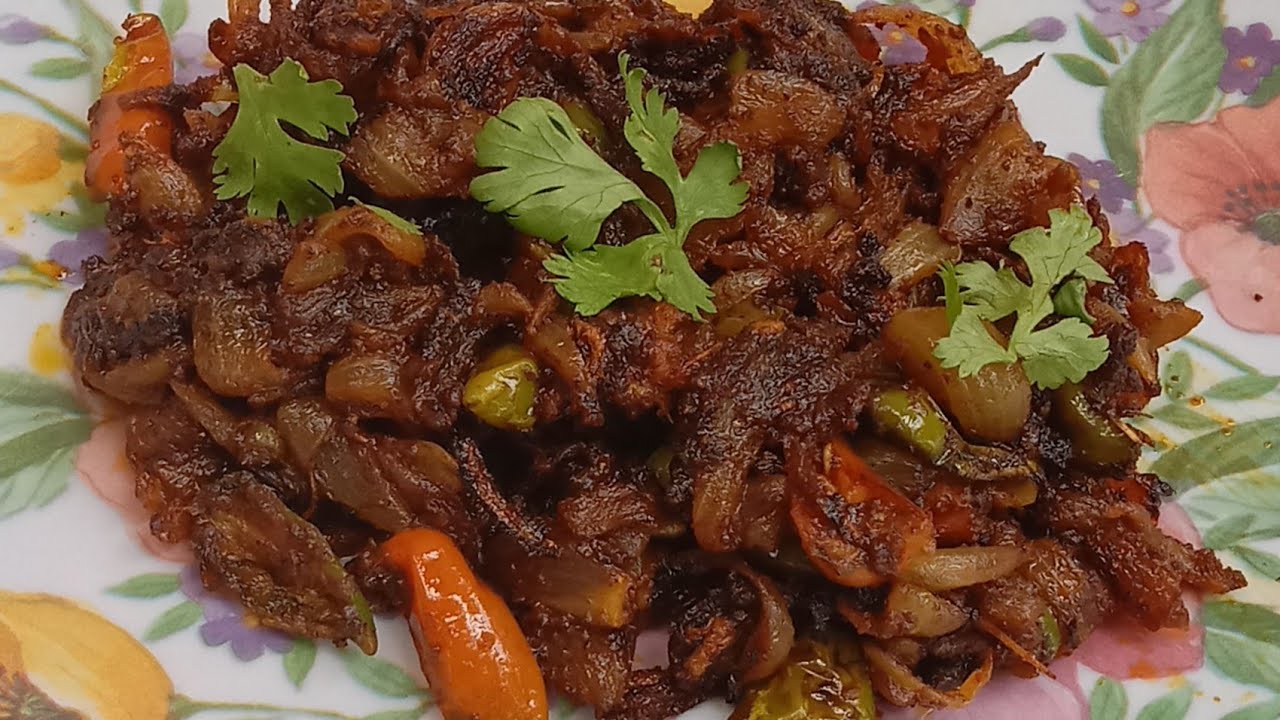 Dry fish fry/ Dry fish side dish recipes / easy dry fish recipes ...