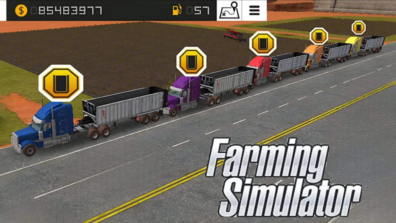 Farming simulator 18 Many Big Truck Full With Seeds! fs18 Seeds Selling ...