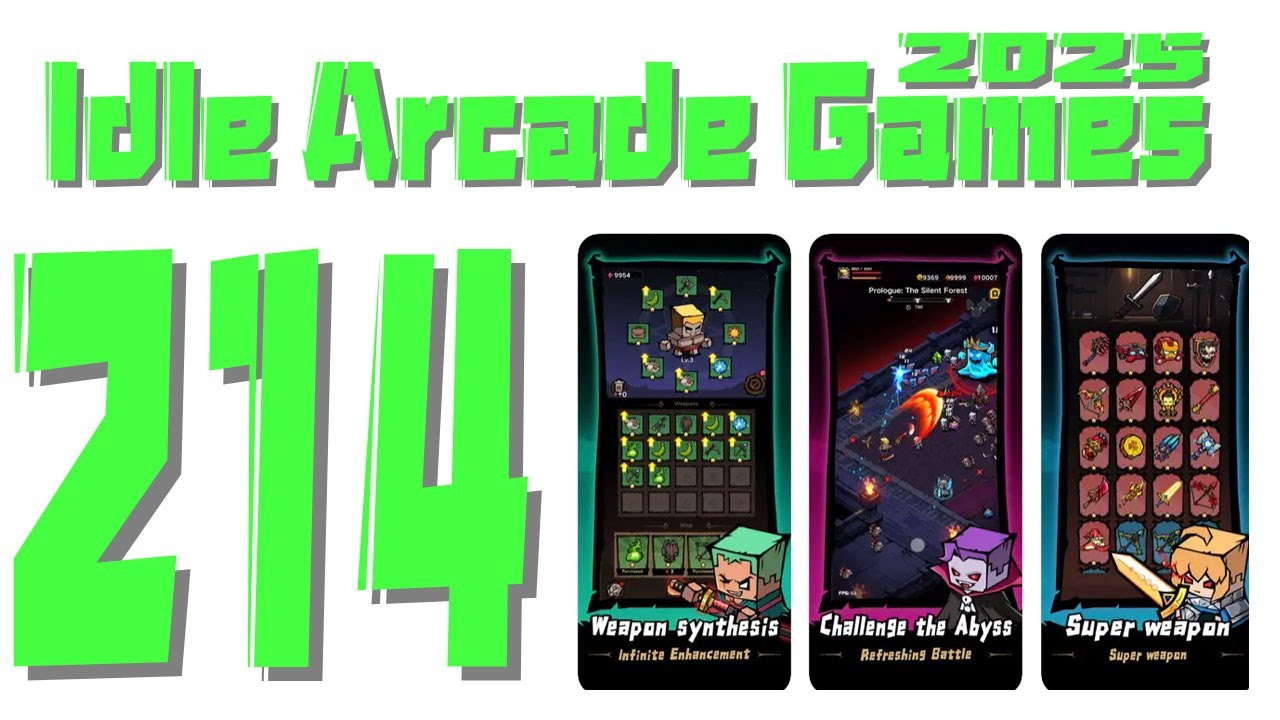 NEW Idle-Arcade Game Ideas 214 | 2025 - YouTube