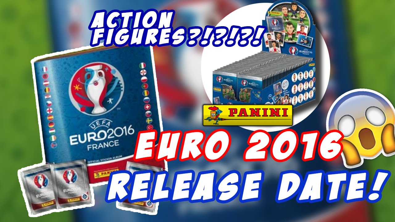 Panini EURO 2016 news! Action Figures?! RELEASE DATE! - YouTube