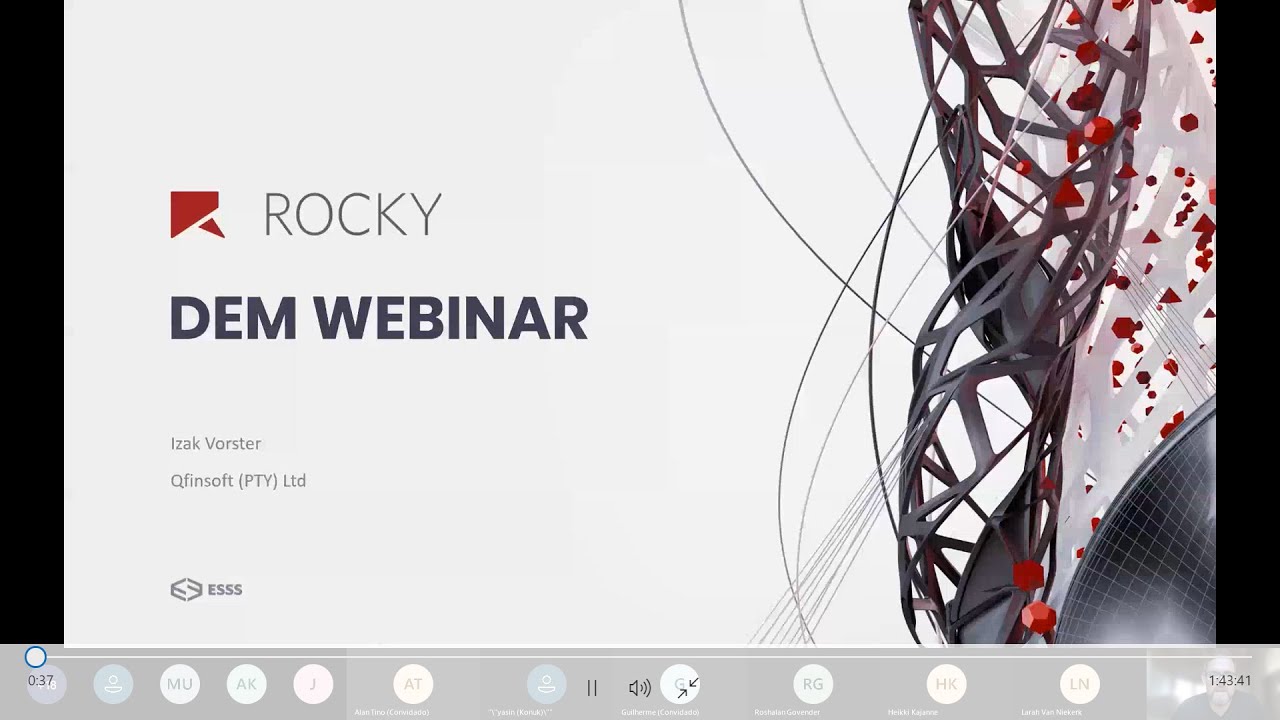 Rocky DEM Series: Event 1 of 3 Introduction to DEM - YouTube