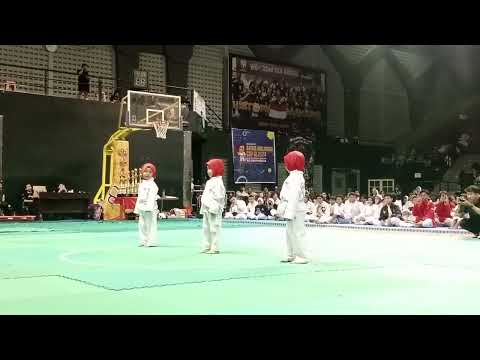 Penampilan Perisai Diri Bocil Bandung di ajang SAC IX 2024