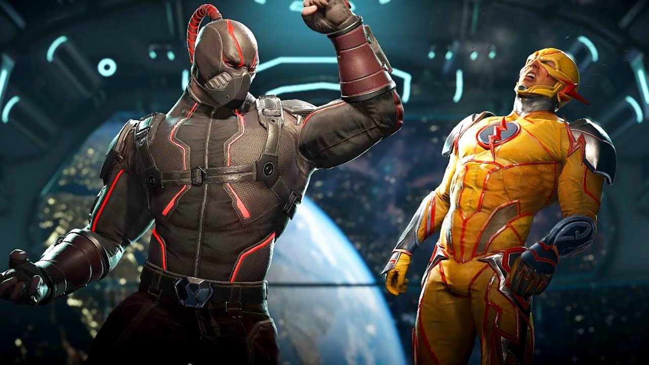 Bane vs Reverse Flash | Injustice 2 Gameplay - YouTube
