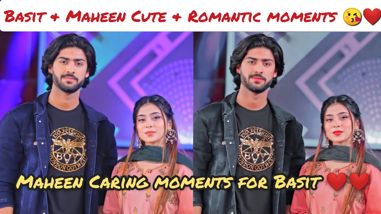 Maheen caring moments for basit ️| Basit & Maheen Cute Moments ️ ...