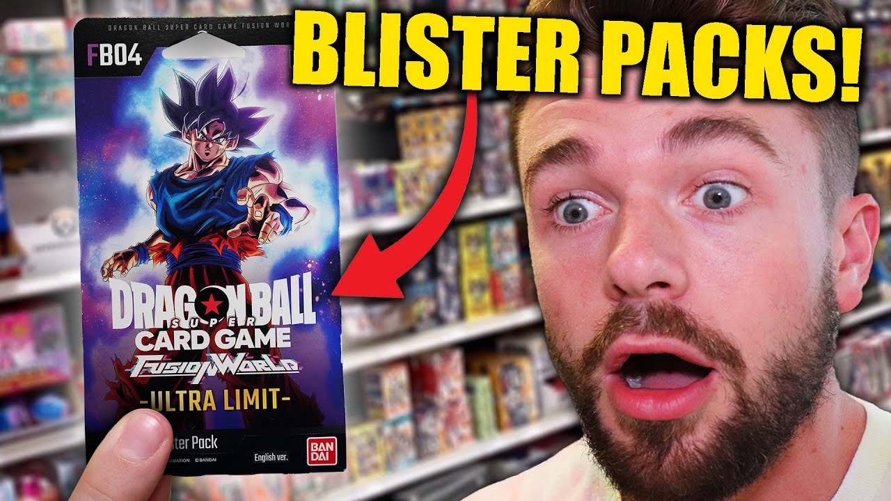 Opening Dragon Ball Super Ultra Limit Blister Packs! - YouTube