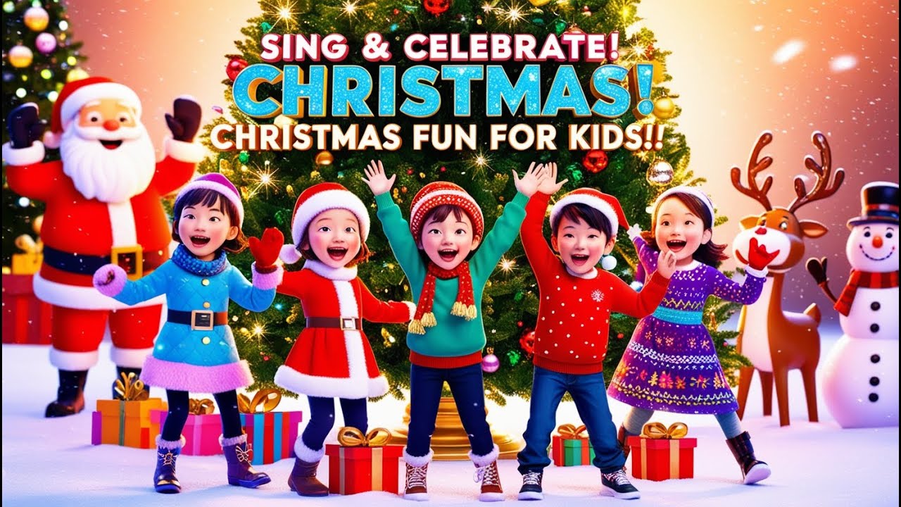 🎄 Magical Christmas Song for Kids | Sing Along & Celebrate the Joy of ...